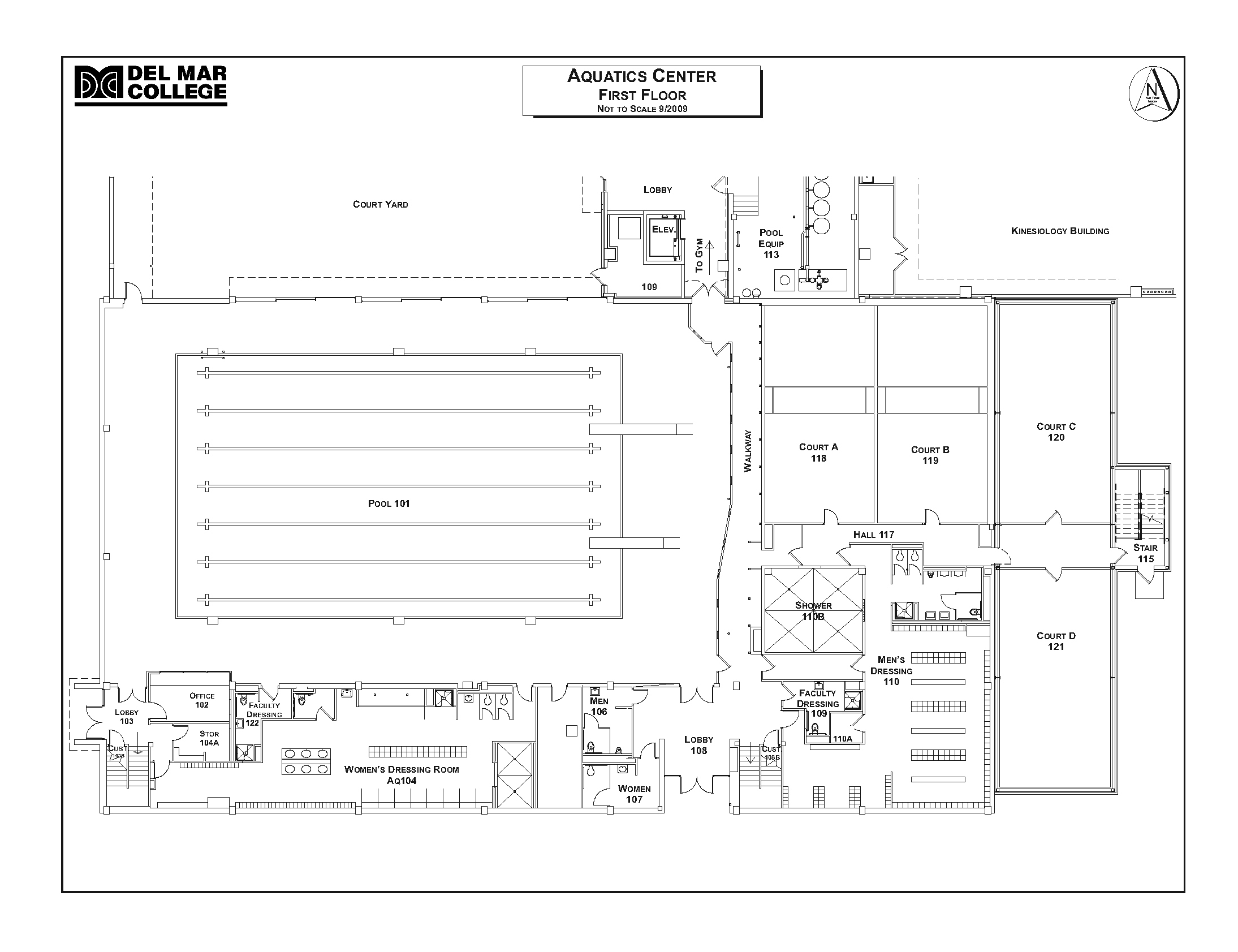 Heritage Campus Building Maps - Del Mar College