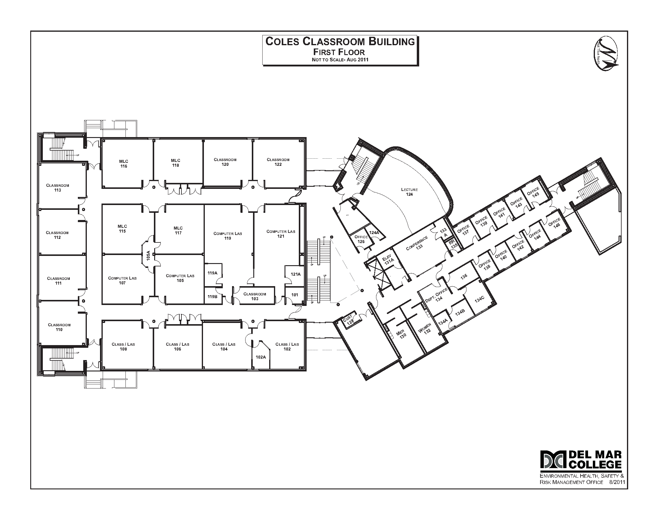 Heritage Campus Building Maps - Del Mar College