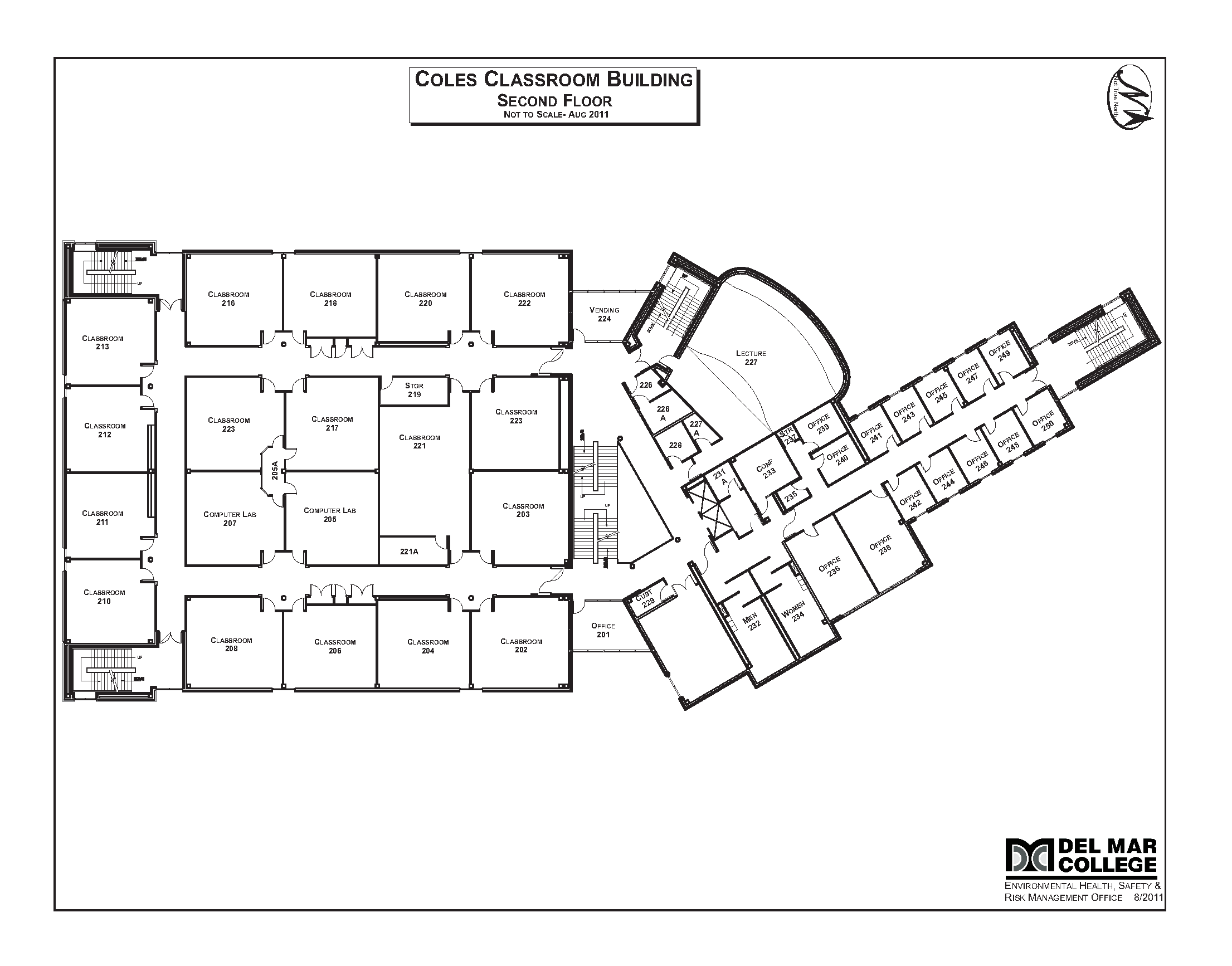Heritage Campus Building Maps - Del Mar College