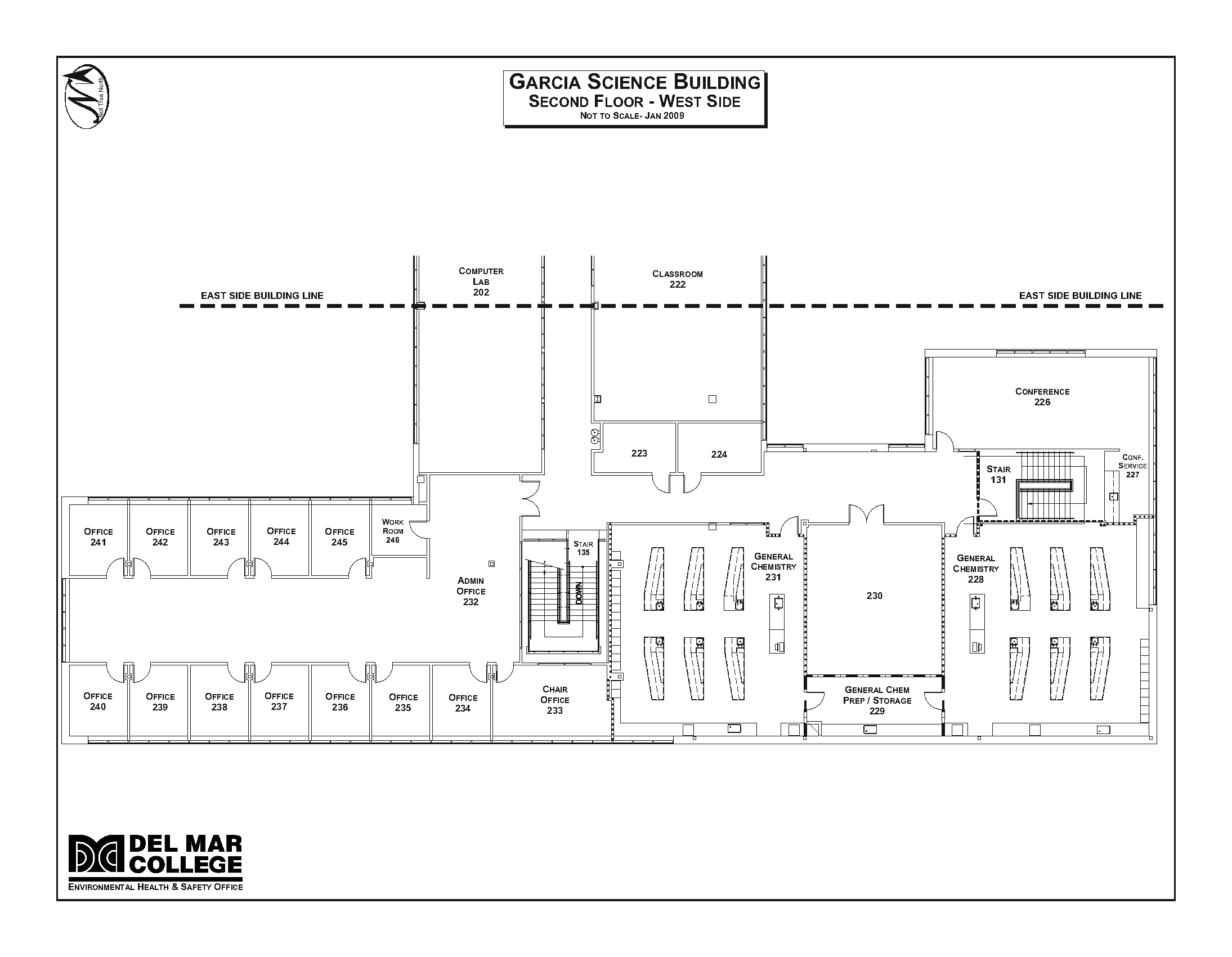 Heritage Campus Building Maps - Del Mar College