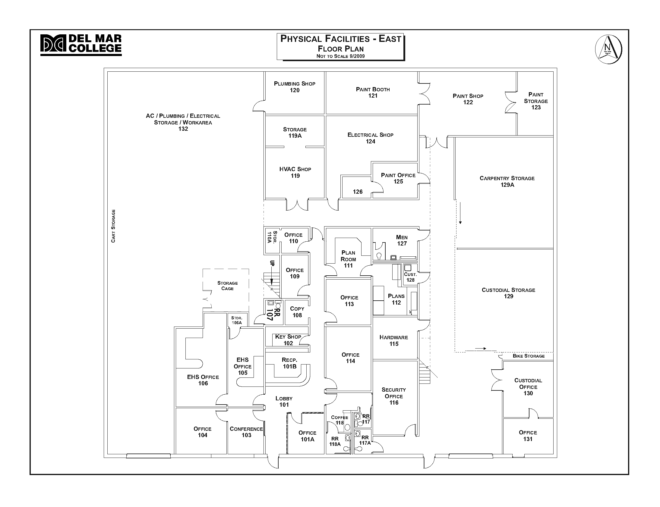 Heritage Campus Building Maps - Del Mar College